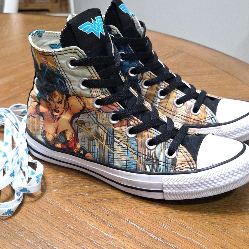 Converse Wonder Woman Limited Edition Dc Colab Chuck … - Gem
